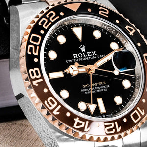 Rolx GMT II Master Beet Root watch